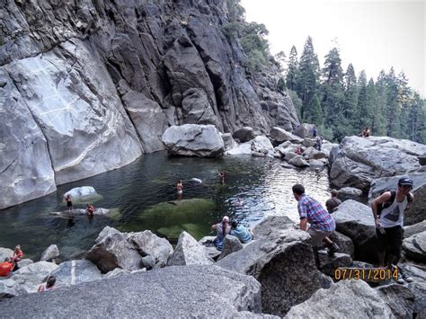 Lower Yosemite Falls Plunge Pool Is Magical On A Hot Day In A Dry