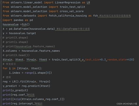 Sklearn 线性回归sklearn 线性回归 Csdn博客