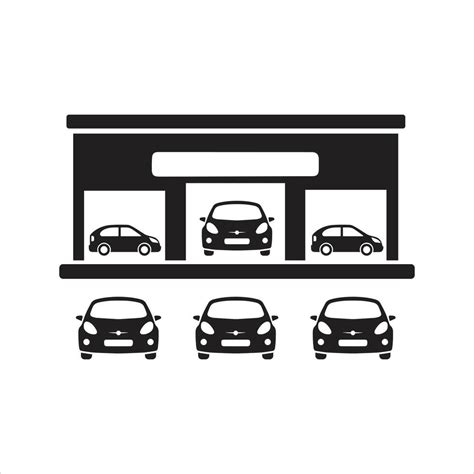 Car Dealership Icon New Cars Icon 52690805 Vector Art At Vecteezy