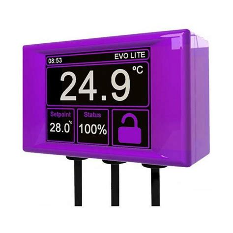 Microclimate Evo Lite Thermostat Purple Charterhouse Aquatics