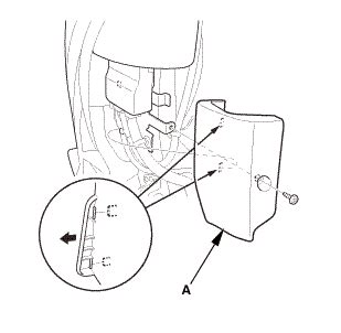 Honda Civic Service Manual Front Passengers Weight Sensor Removal