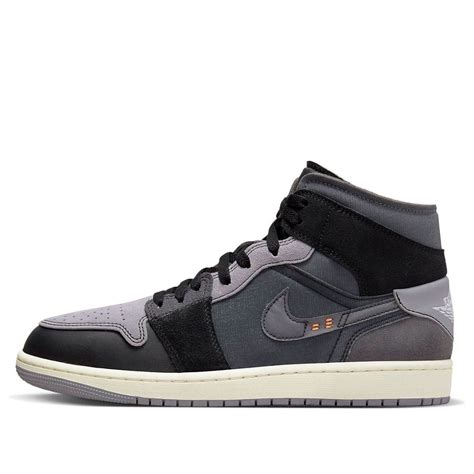 Air Jordan 1 Mid Se Craft Inside Out Black Dm9652 001
