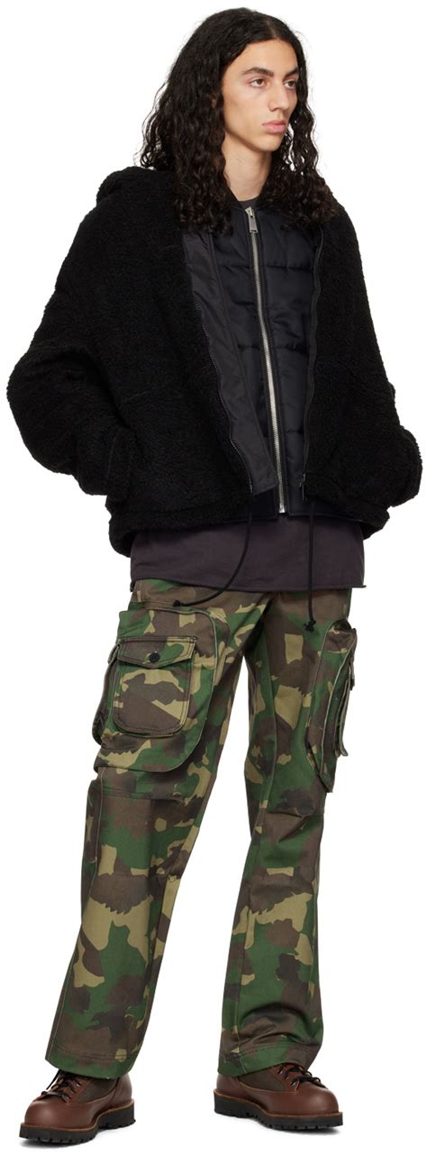 Heron Preston Green Camo Cargo Pants Heron Preston