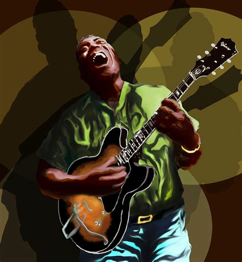 Howlin Wolf Digital Art By David Fossaceca Pixels