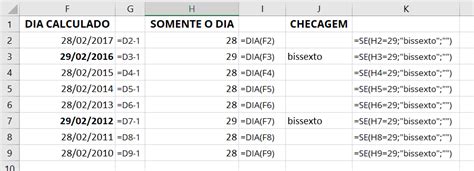 Ano Bissexto No Excel Conheça As 2 Formas De Calcular