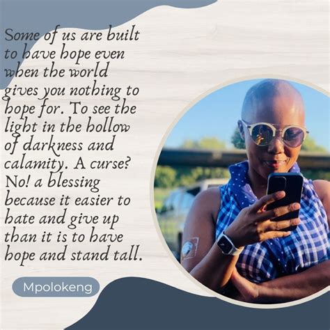 Mpolokeng Mudau On Linkedin Let Hope Keep You Alive