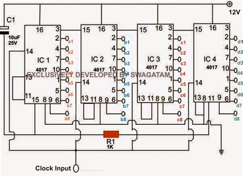 Scrolling Chasing Rgb Circuit Making Easy Circuits