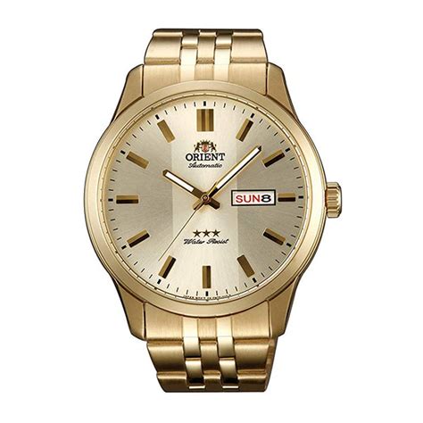 Orient Classic Gold Stainless Steel White Dial Automatic Watch For Gen