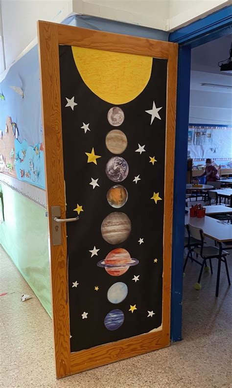 Solar System Classroom Door Ideas Out Of Space Theme Classroom Door