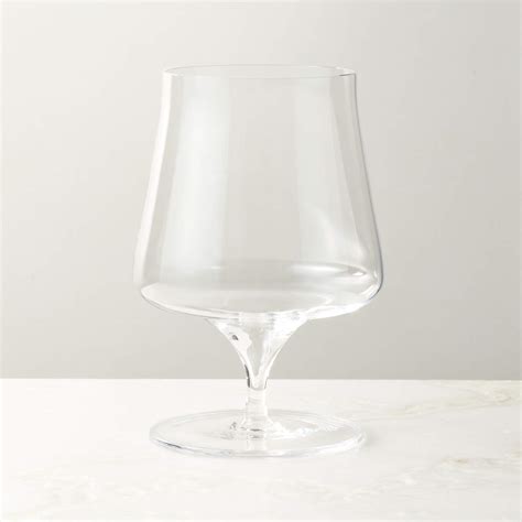 Estera Clear Brandy Snifter Glass Cb2