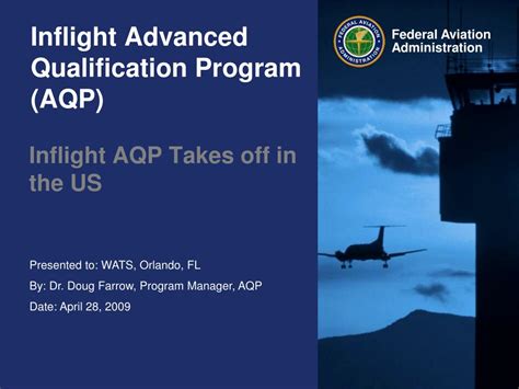 Ppt Inflight Advanced Qualification Program Aqp Powerpoint
