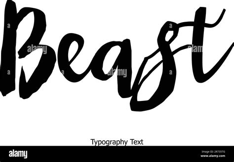 Stylish Bold Typography Text Lettering Quote Vector Design Stock Vector