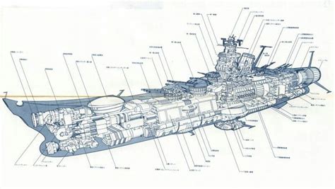 Yamato From The Inside Out Cosmodna Diagram Battleship Arizona