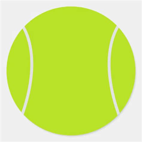 Tennis Ball Stickers Zazzle