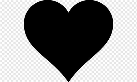Heart Computer Icons Human Heart Love Heart Monochrome Png Pngwing