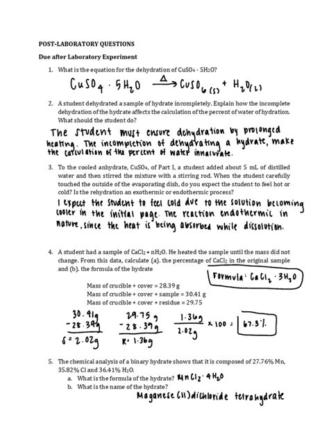 3 Post Laboratoryquestions Pdf