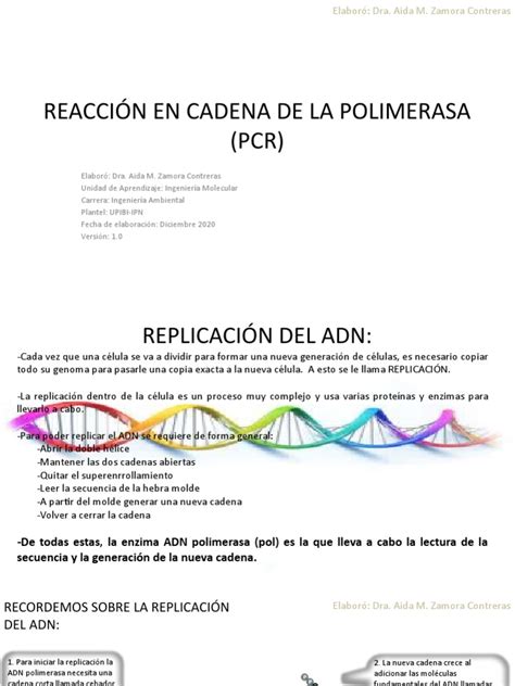 Tema 7 Pcr Ing Molec Dic2020 Pdf