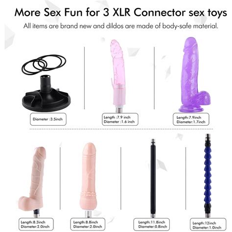 Auxfun Sex Machine For Women Thrsuting Sex Toys With 7 Adapters