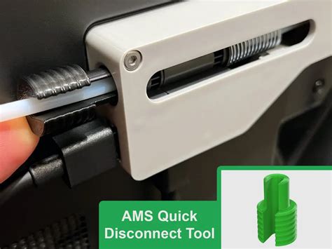 Bambu Lab Ams Disconnect Tool Low Profile By Br1acc Makerworld