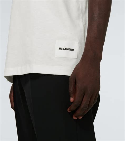 Jil Sander Pack Of Three Cotton T Shirts Jil Sander