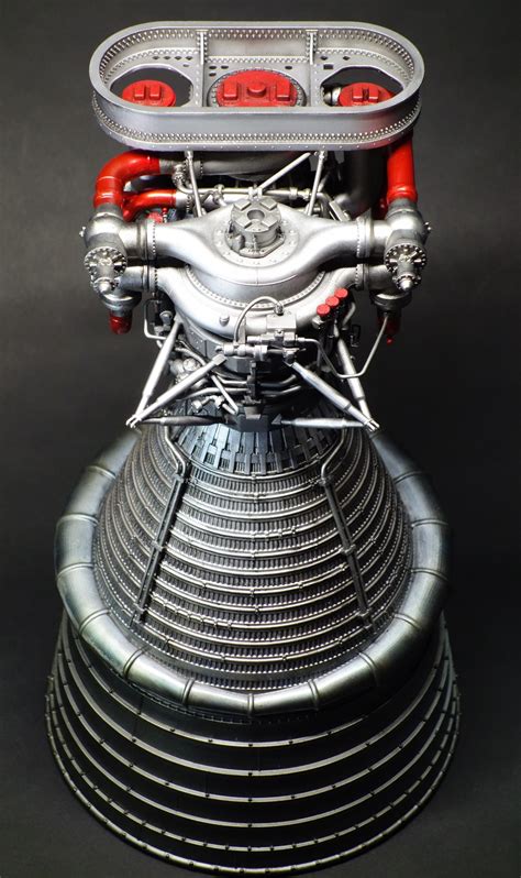Apollo Saturn V F 1 Rocket Engine 3dprint Model 3d Model 3d Printable