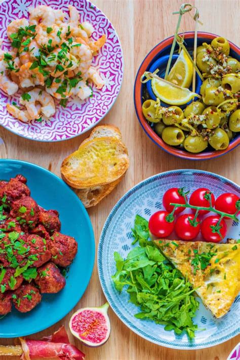Tapas Recipes Menu