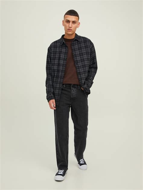Jjieddie Jjoriginal Sbd 275 Noos Loose Fit Zwart Jack And Jones®