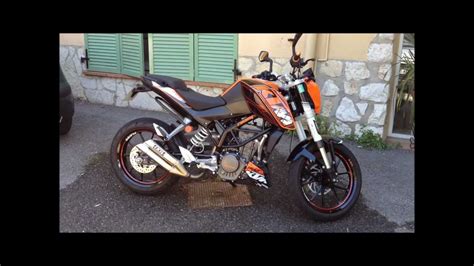 KTM DUKE 125 RACE : IXIL L3X EXHAUST SOUNDCHECK - YouTube