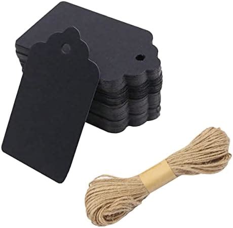 100 Pcs T Tags With String Blank T Bag Tags Price