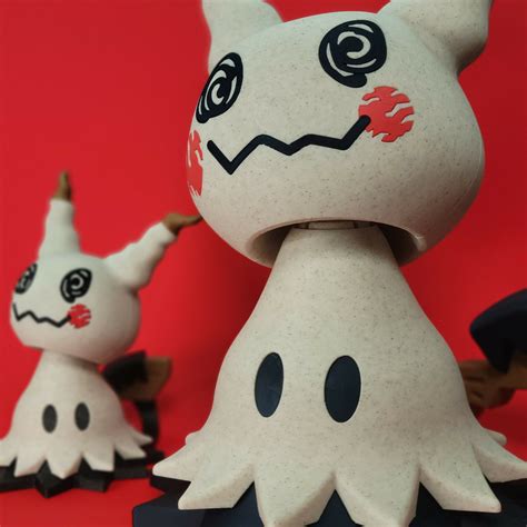 👻 Mimikyu Pikachus Ghost Multi Part・ Stl File For ・cults