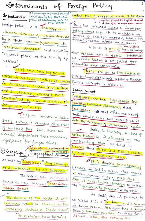 Mridul Shivhare Rank 247 Political Science Handwritten Notes Paper 2 Part B English Medium