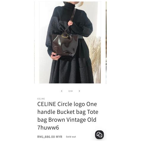 Celine Circle Logo Vintage Bag Luxury Bags And Wallets On Carousell