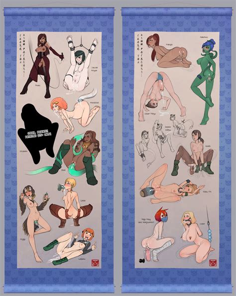 Scroll O Sketches November By Ninjakitty Hentai Foundry