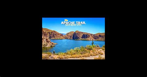 Apache Trail Scenic Drive View Apache Trail Sticker Teepublic