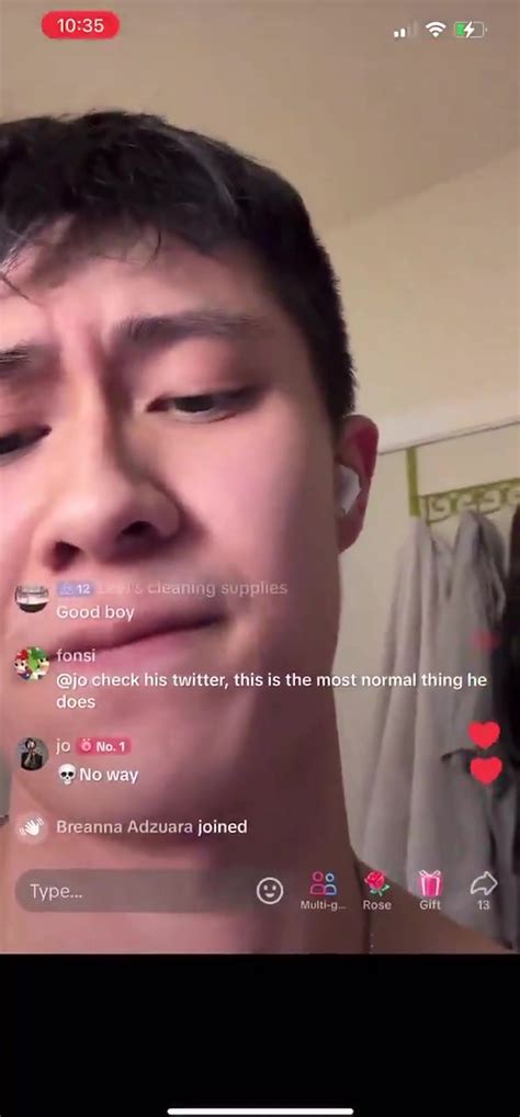 Busting a Load for His TikTok Live Viewers ThisVid 日本語で