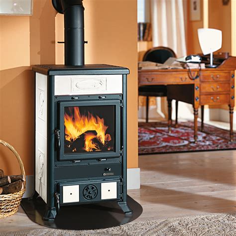 La Nordica Rossella R116 Ceramica Kaminofen Bianco Infinity Kamdi24