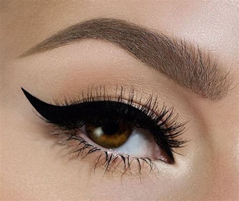 Thick Winged Eyeliner Winged Eyeliner Eyeliner Eyeshadow For Brown Eyes