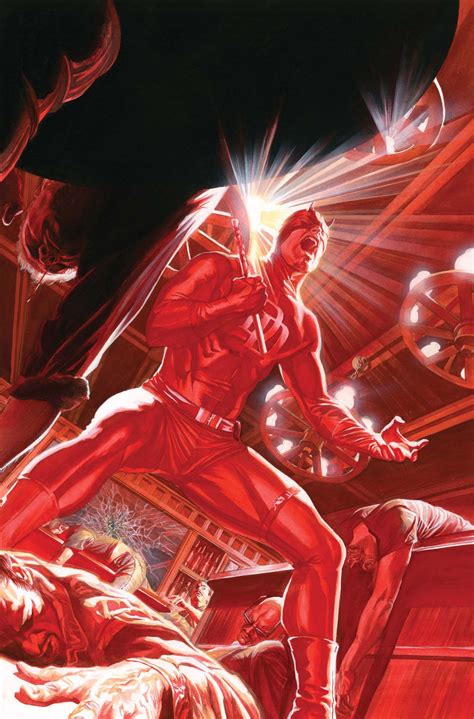 Daredevil By Alex Ross Alex Ross Spiderman Comic Spiderman Comic Art