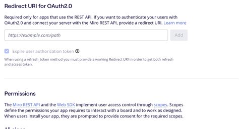 Miro Unchecks Expire User Authorization Token Miro