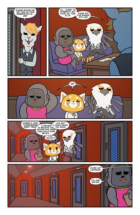 Read Online Aggretsuko Meet Her Friends Comic Issue 1
