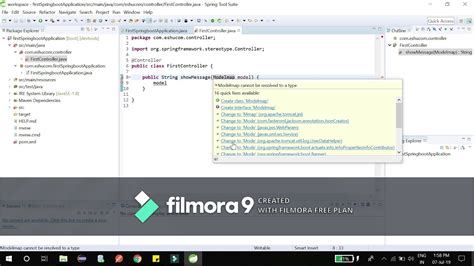 How To Create Springboot Application Spring Mvc Springbootspring