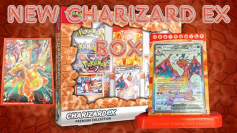 Whats Inside Charizard Ex Premium Collection Box Unboxing Youtube
