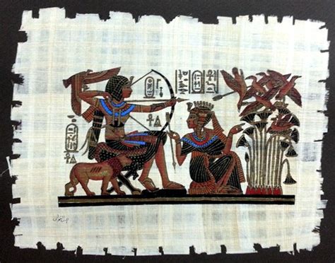 파피루스 그림 Artist 큐알아트