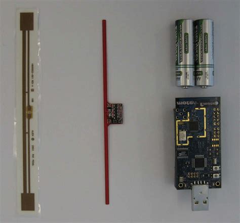 commercial uhf rfid tag accelerometer wisp telos mote with batteries