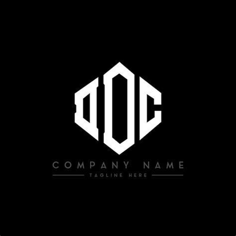 Premium Vector Ddc Letter Logo Design With Polygon Shape Ddc Polygon