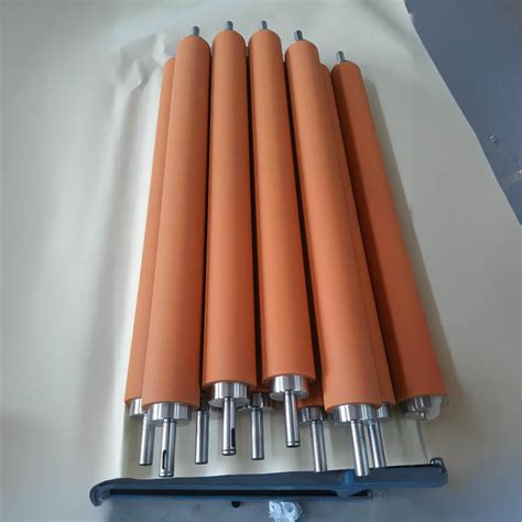 Laminator Machine Silicone Rubber Rollers Printing Cylinder Factory