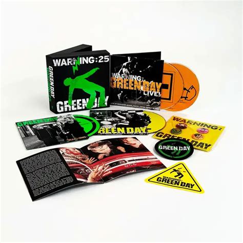 Green Day Warning 25th Anniversary Edition Limited Super Deluxe