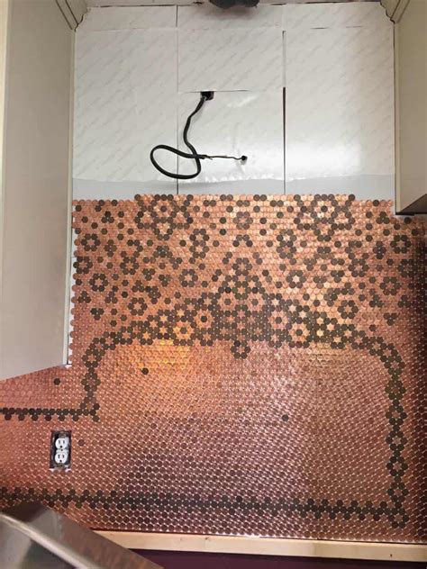 Exciting Kitchen Backsplash Trends To Inspire You Penny Backsplash