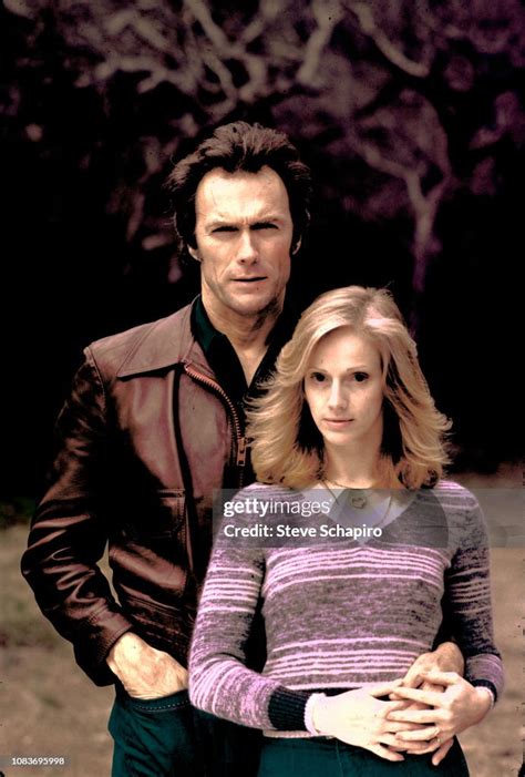 Actor Clint Eastwood And Actress Sondra Locke In Carmel California