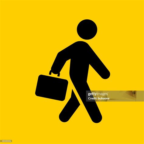 Briefcase Stick Figure High Res Vector Graphic Getty Images